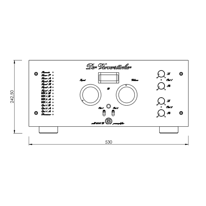 Preamplifier 6010 D